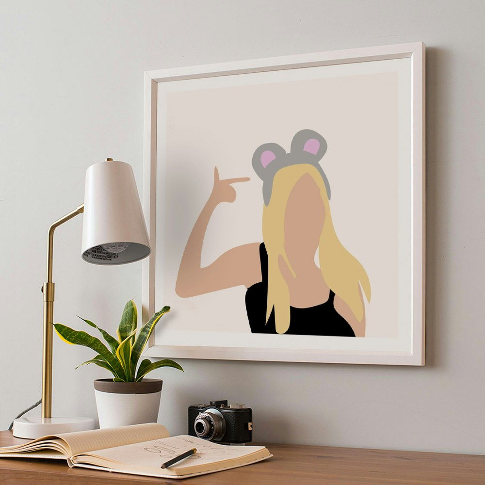 Karen Mouse Mean Girls Art Print By Mambo Fy