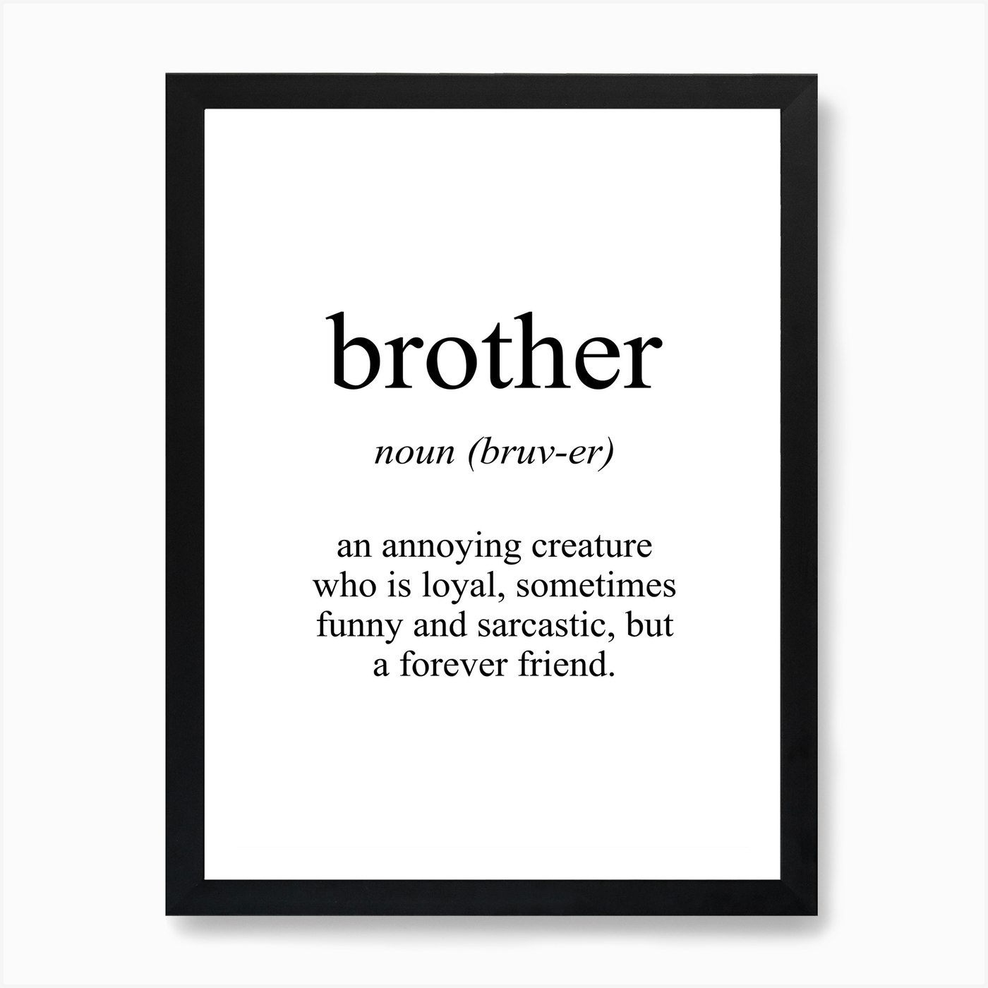 Brother Meaning Art Print By Pixy Paper Fy brother-meaning-art-print-by-pixy-paper-fy