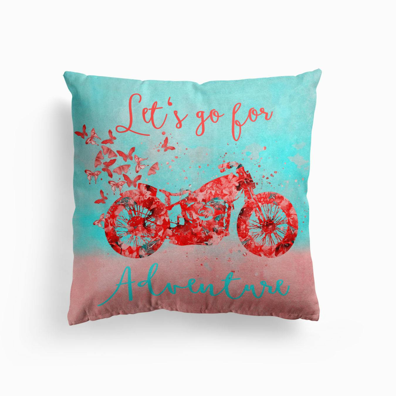 Flower Power Adventure Cushion by Andrea Haase - Fy