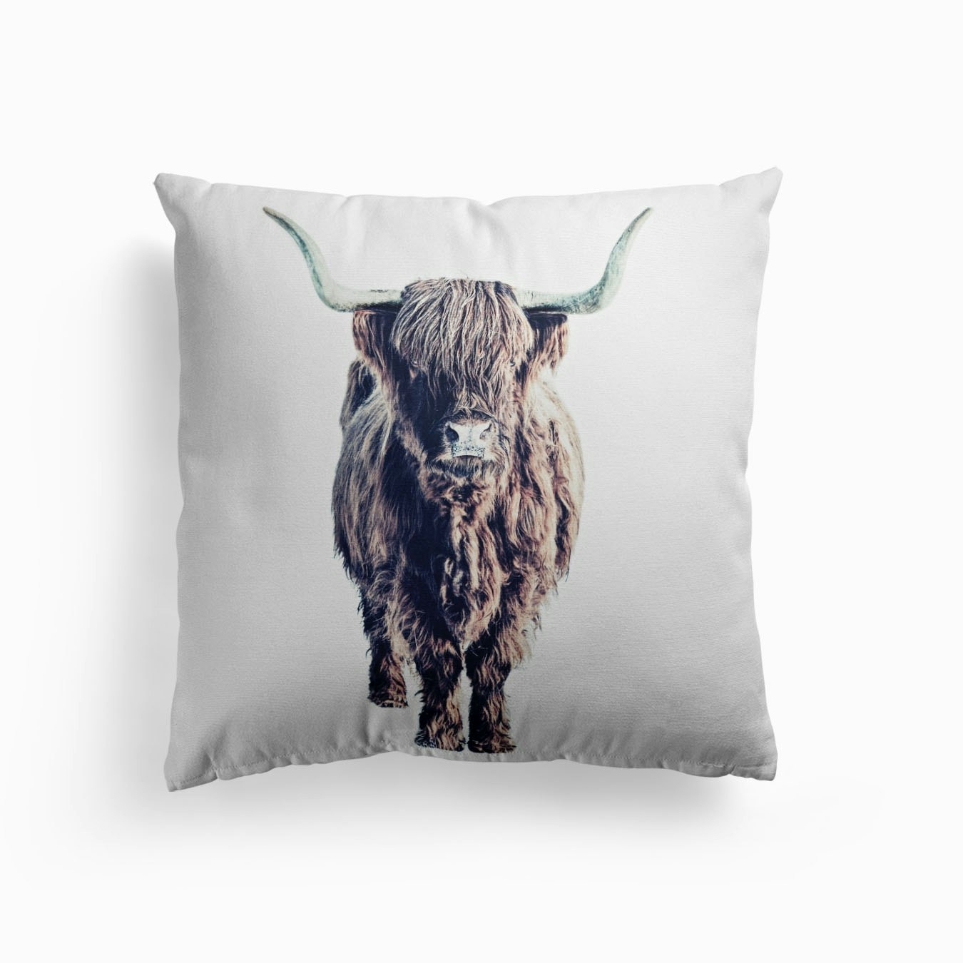 Highland Cattle Colin Cushion by Monika Strigel - Fy