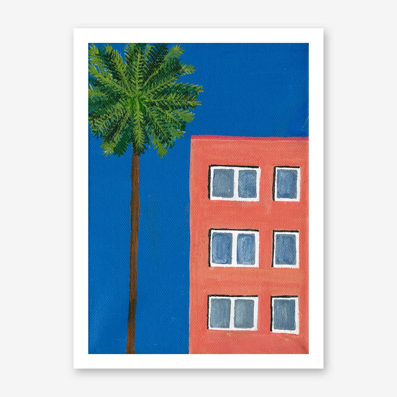 North London Tower Block Dreams Art Print by Liz Lyons - Fy