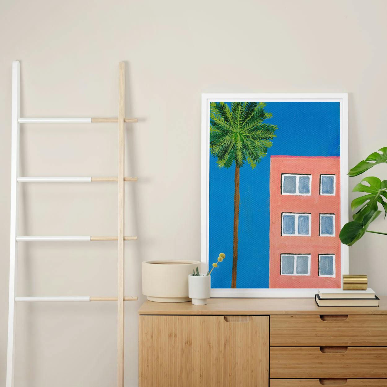 North London Tower Block Dreams Art Print by Liz Lyons - Fy