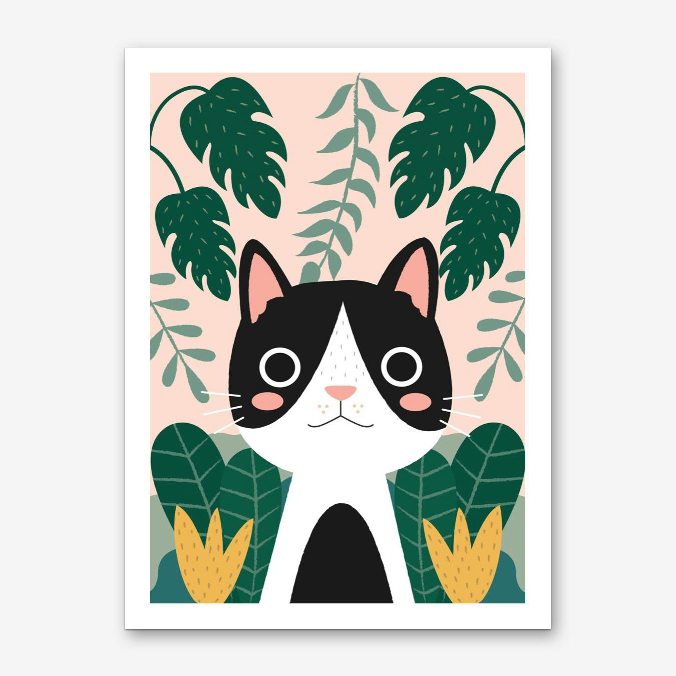 Jungle Cat 2 Art Print | Fast shipping | Fy