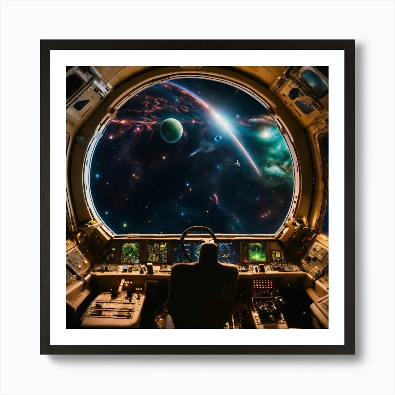 Spaceship Cockpit Posters Shop Fy