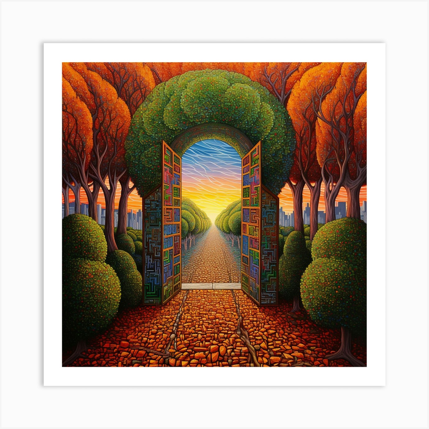Doorway To Another World Art Print by Bella Luna - Fy