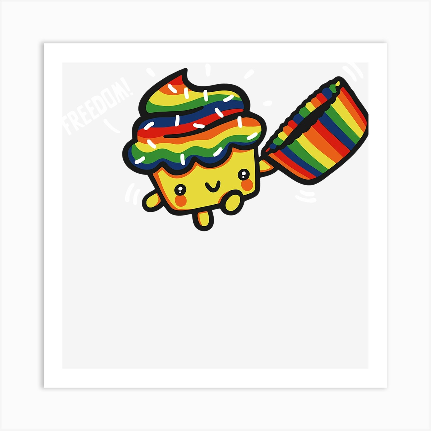 Freedom Is Sweet Art Print by SiloArt - Fy