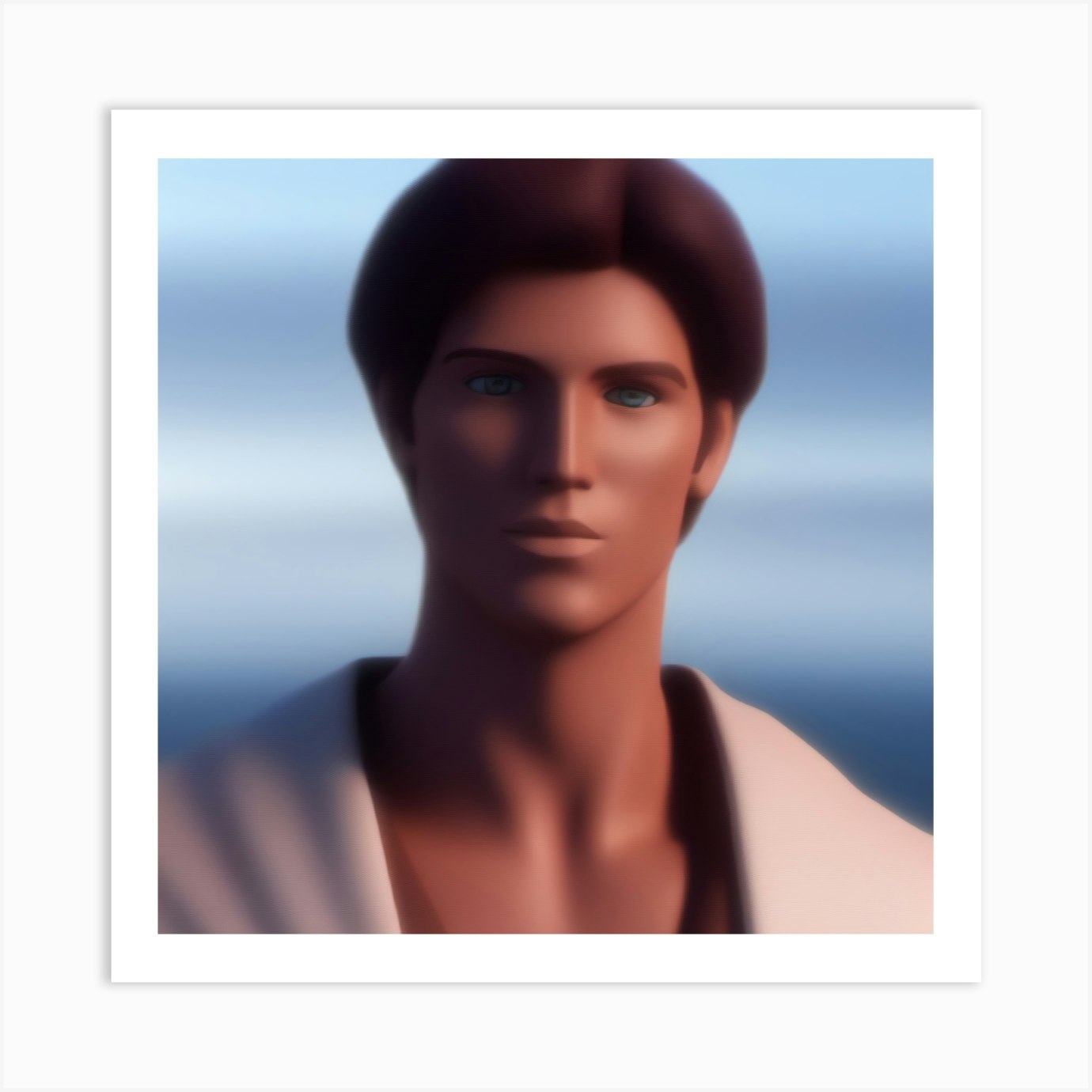 Luke Skywalker Art Print By Mastermesh Fy