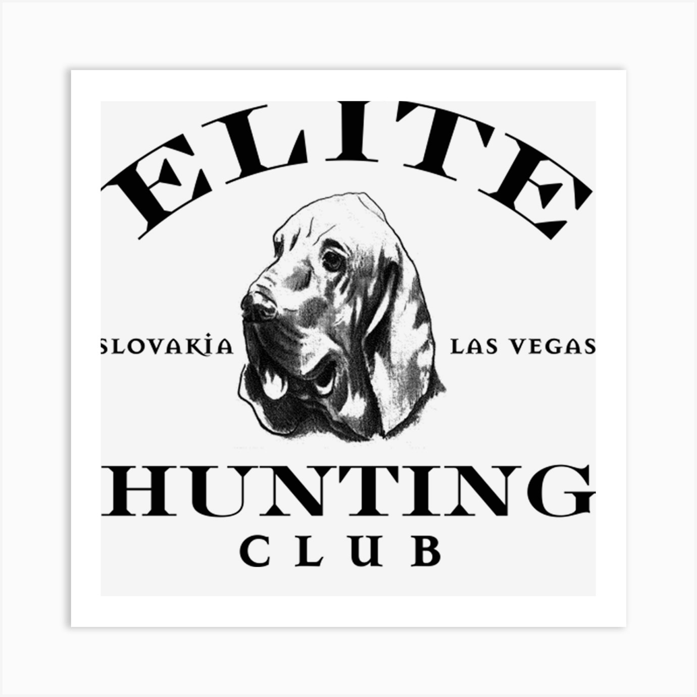 Elite Hunting Club 1 Art Print by RedlyStore - Fy