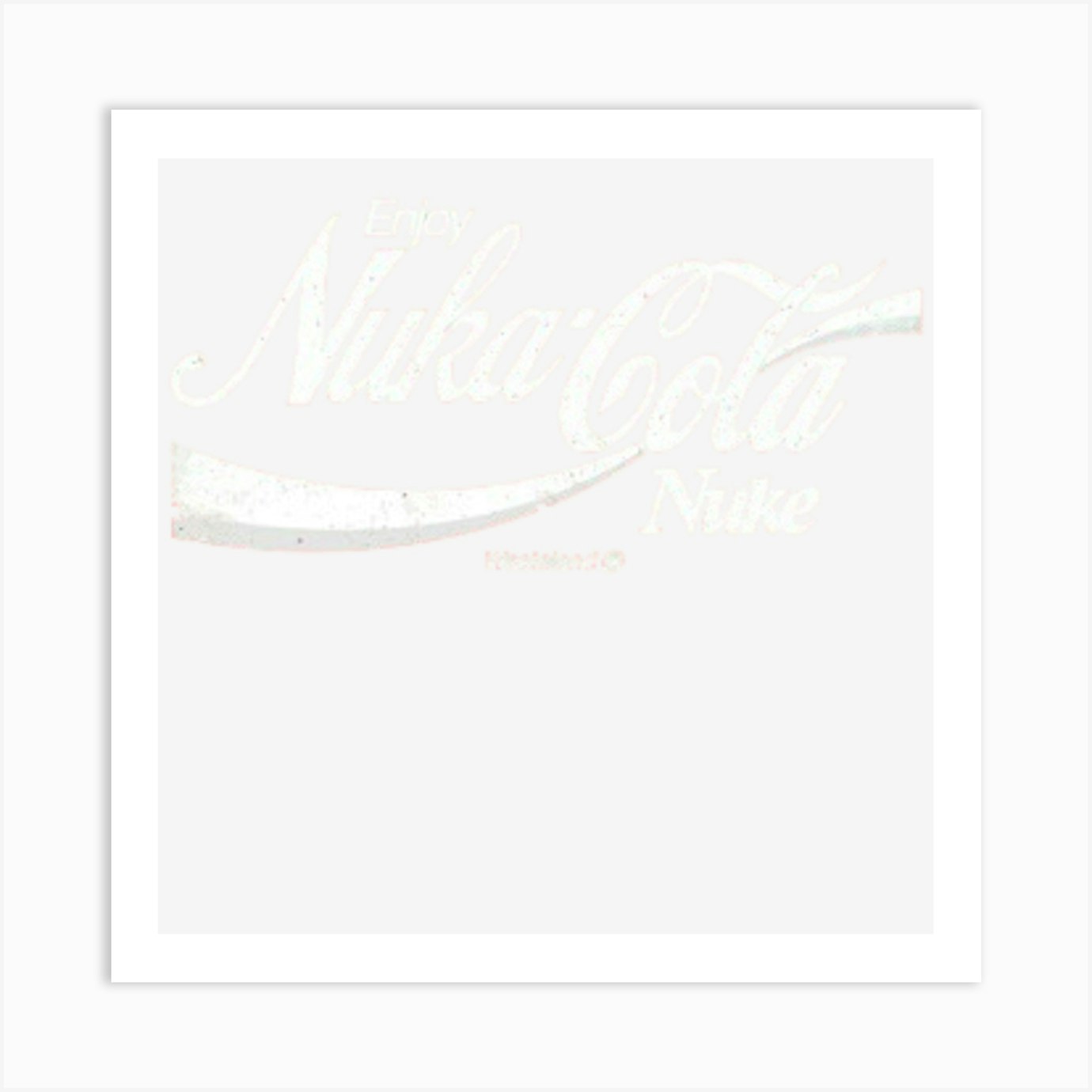 Enjoy Nuka Cola Nuke Art Print by SarmuadriansyahStore - Fy