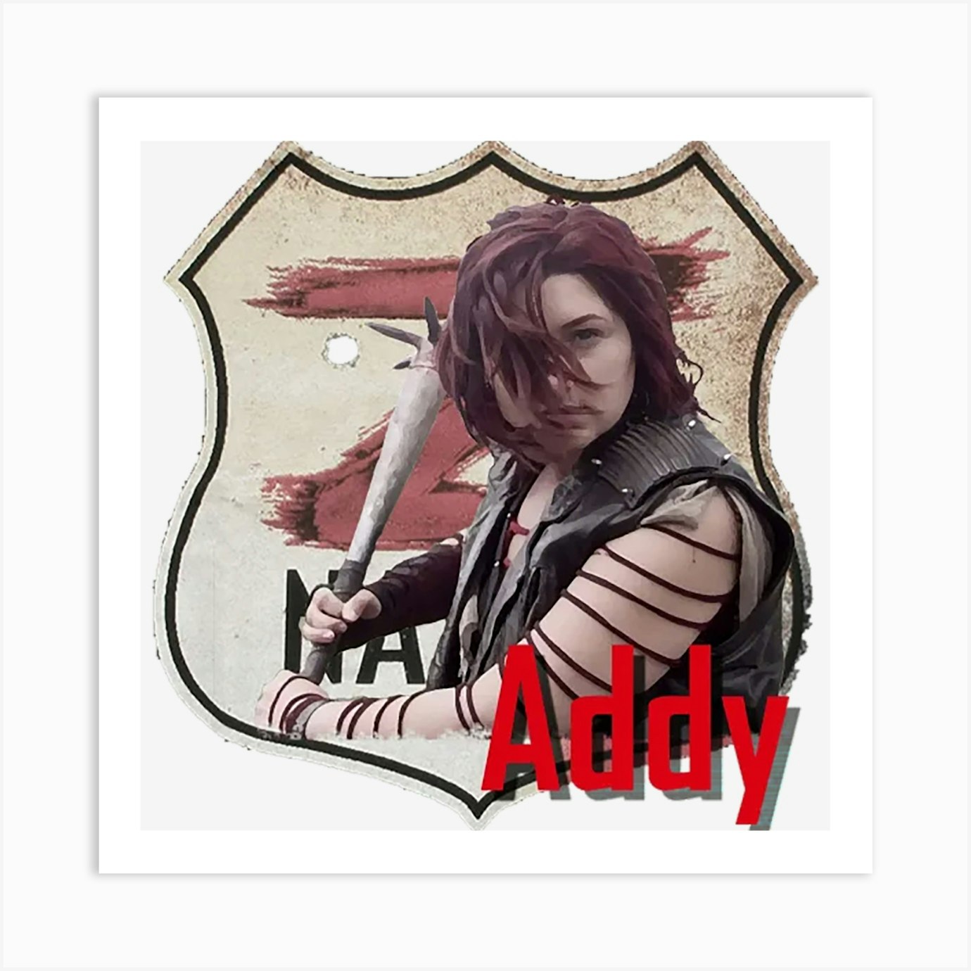Z Nation Addy Art Print by RekaStore - Fy