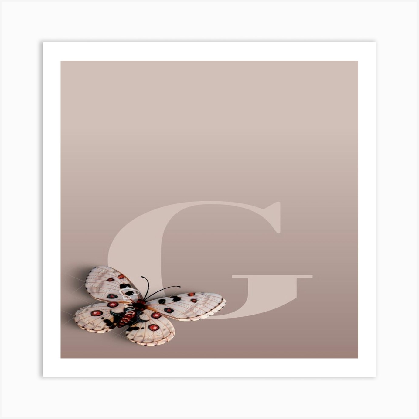 Butterfly - Screenshot Art Print by TOW2024 - Fy