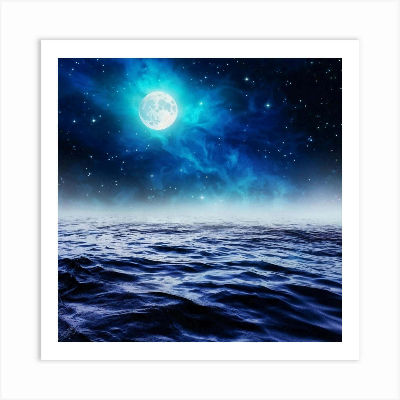 Abstract Dream Astronomy Landscape Celestial Ocean Cloud Halloween ...