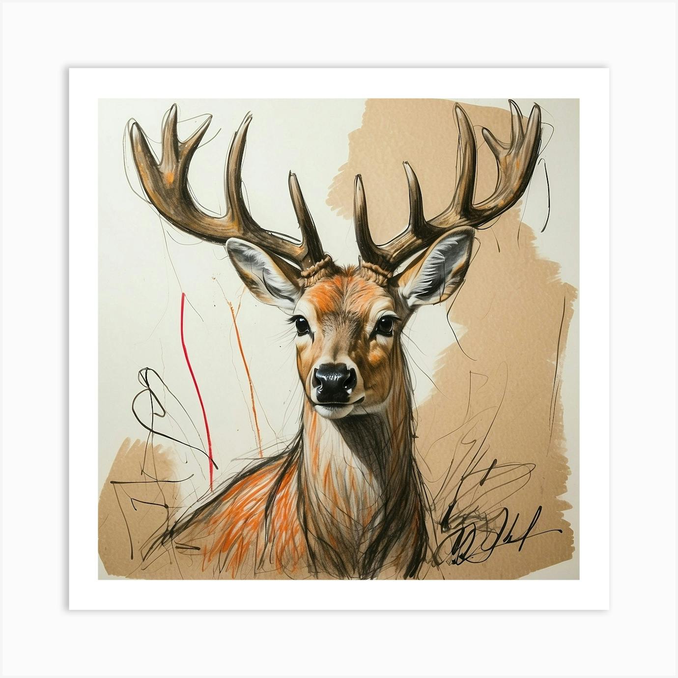 Deer artists store