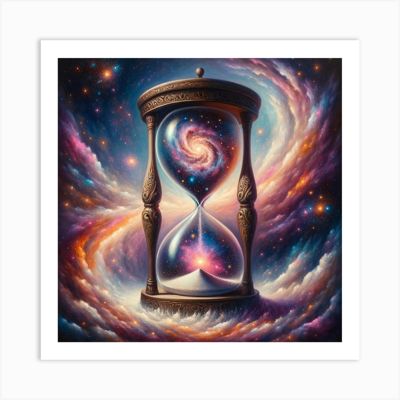 Hourglass 1 Art Print by LNBS Studios - Fy