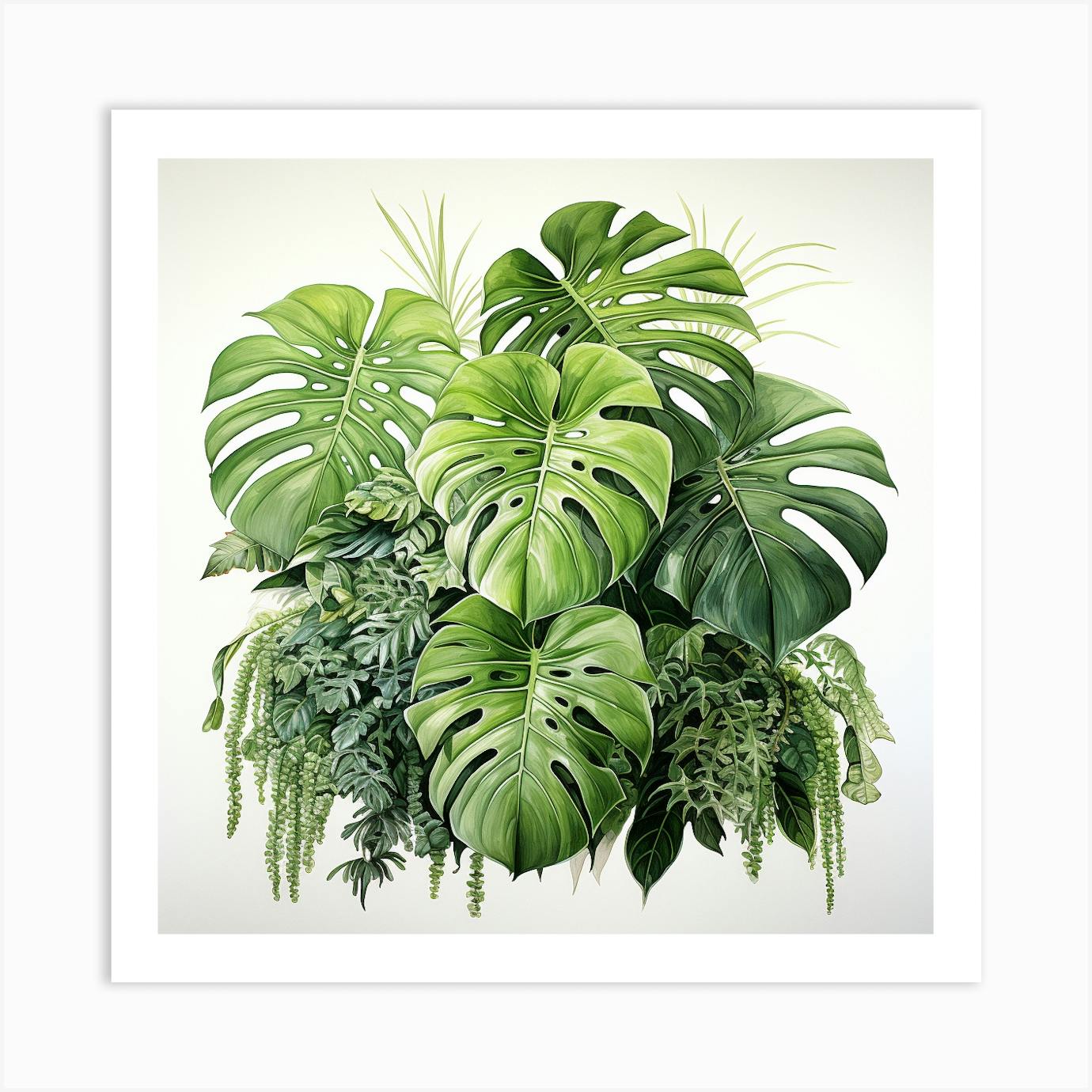 Plant artwork store