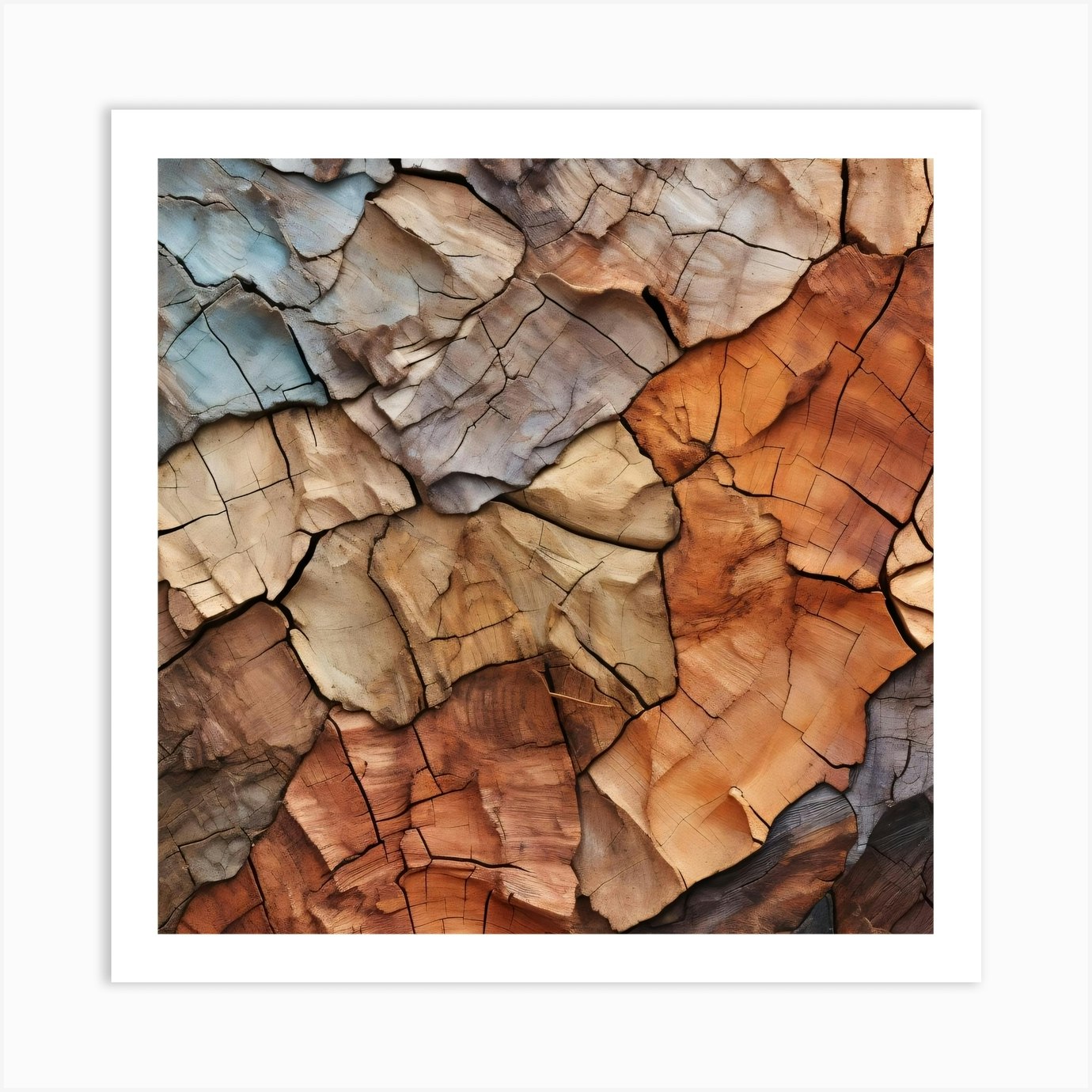 Tree Bark Texture Art Print by KWY09 - Fy