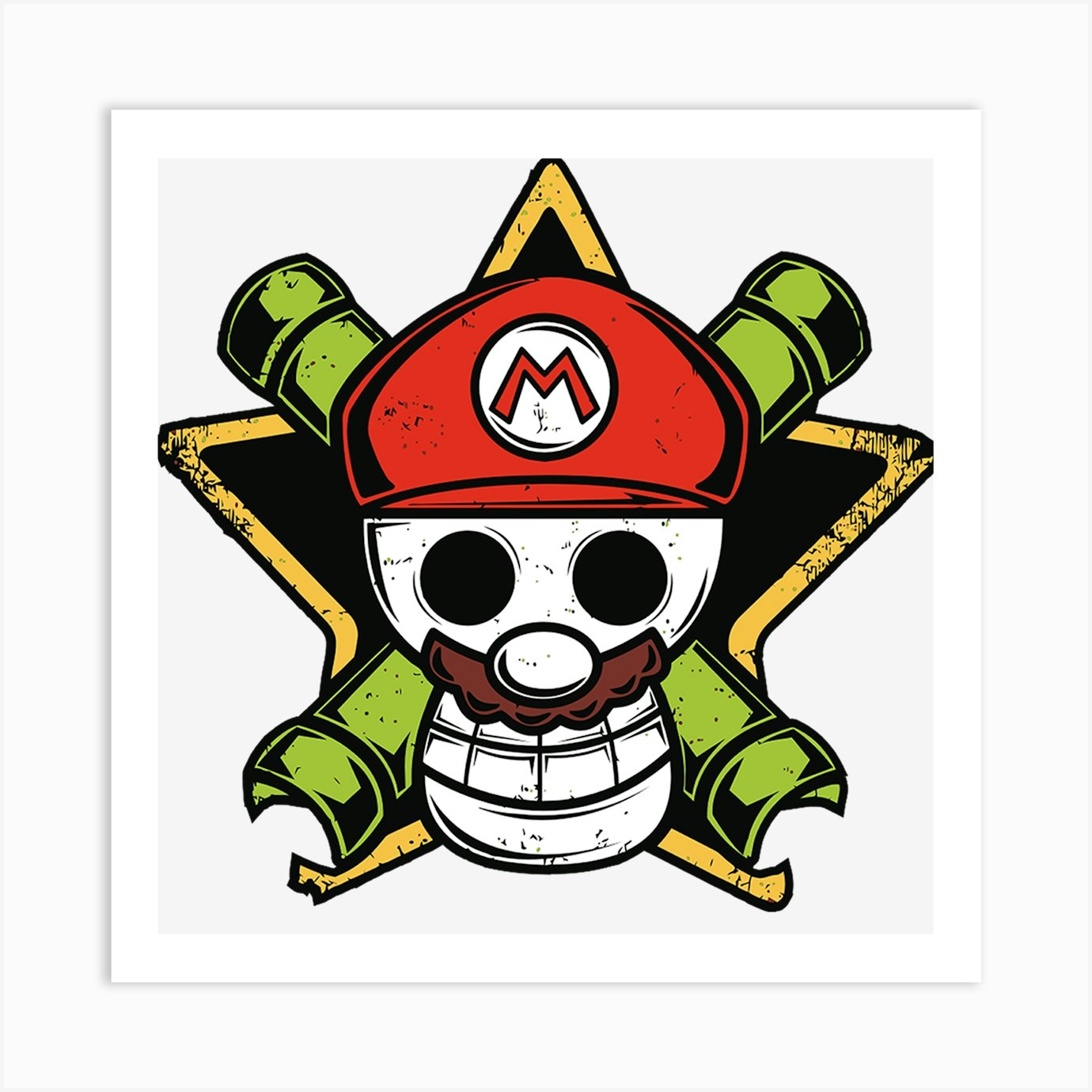 Pirate Plumber Art Print by SiloArt - Fy