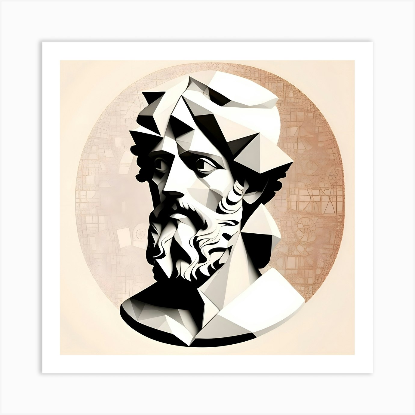 Pythagoras of Greece Art Print by Thomas Alemayehu - Fy