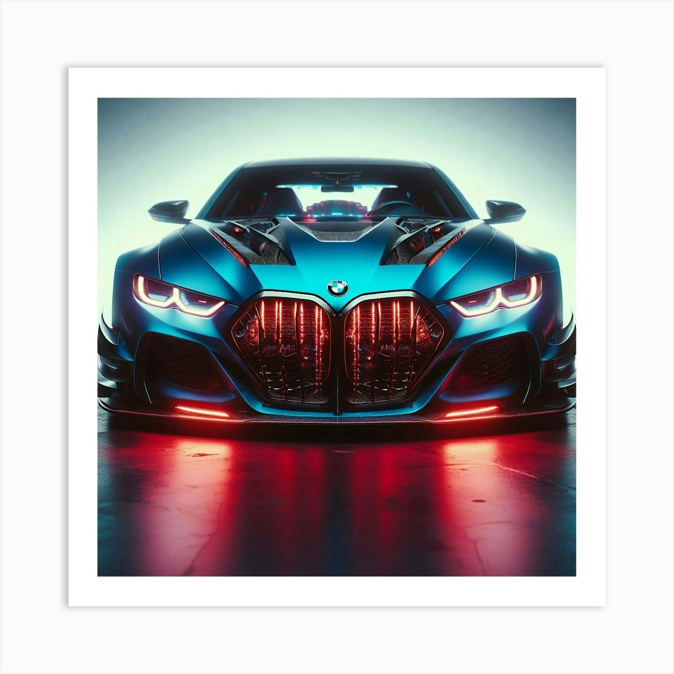 Bmw Z8 1 Art Print by Frank Tout - Fy