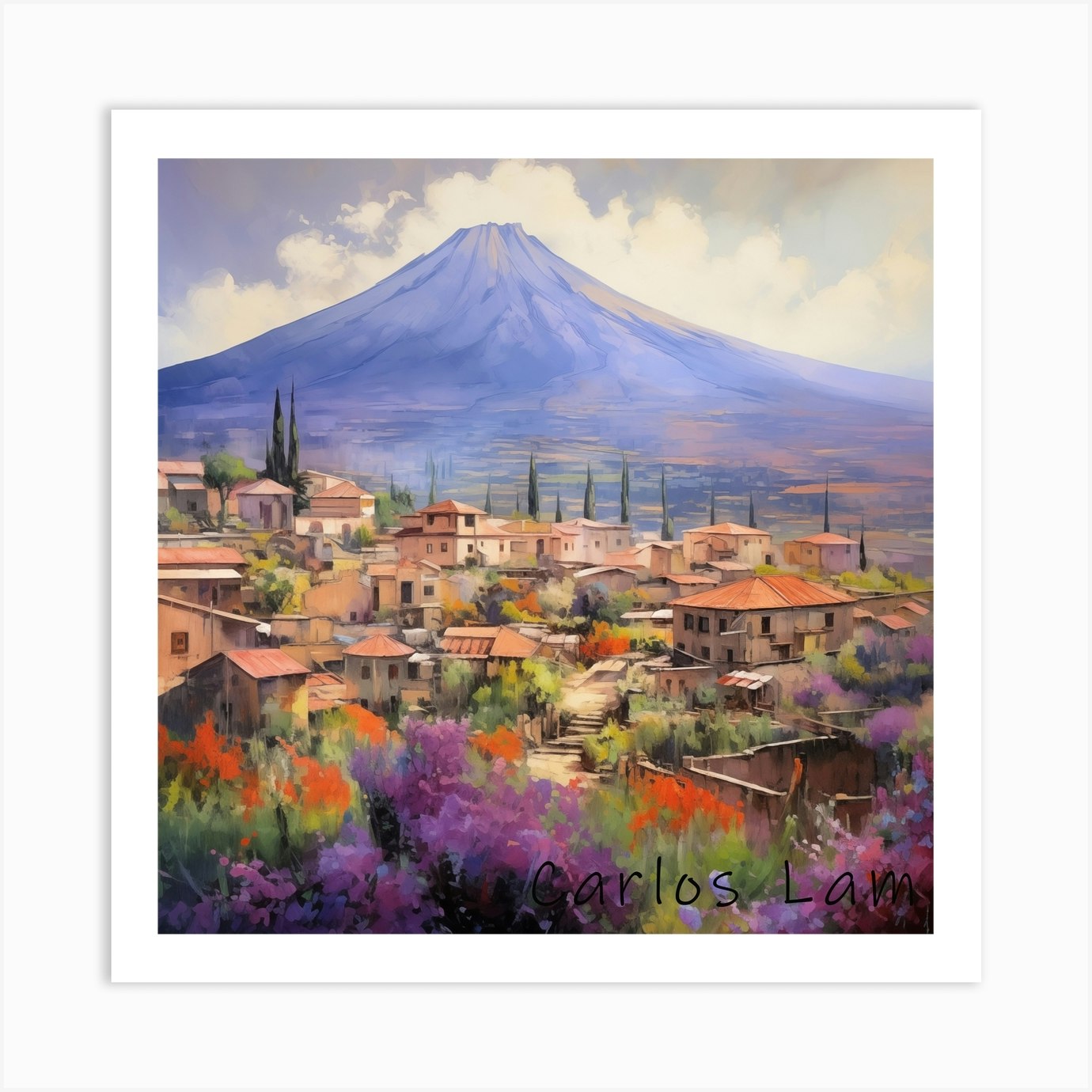 Antigua Guatemala Art Print by CarlosLam - Fy
