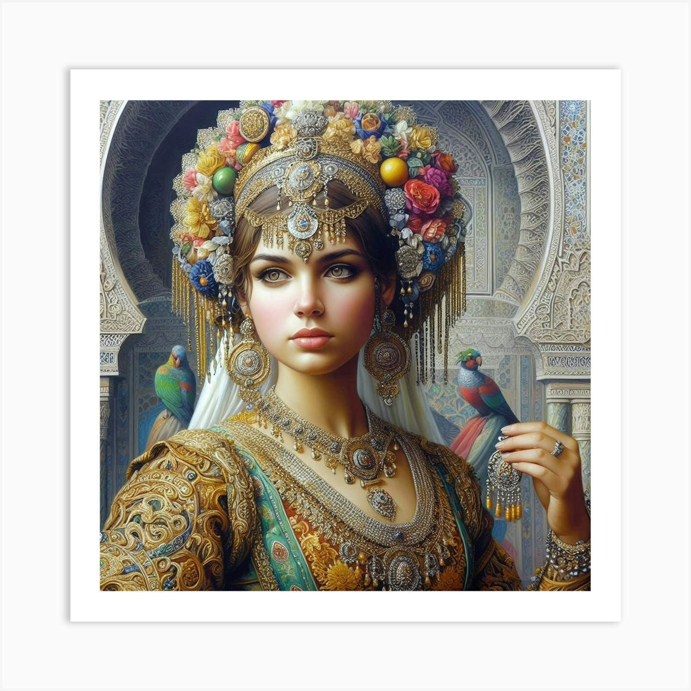 Russian Woman 1 Art Print by Neworld - Fy