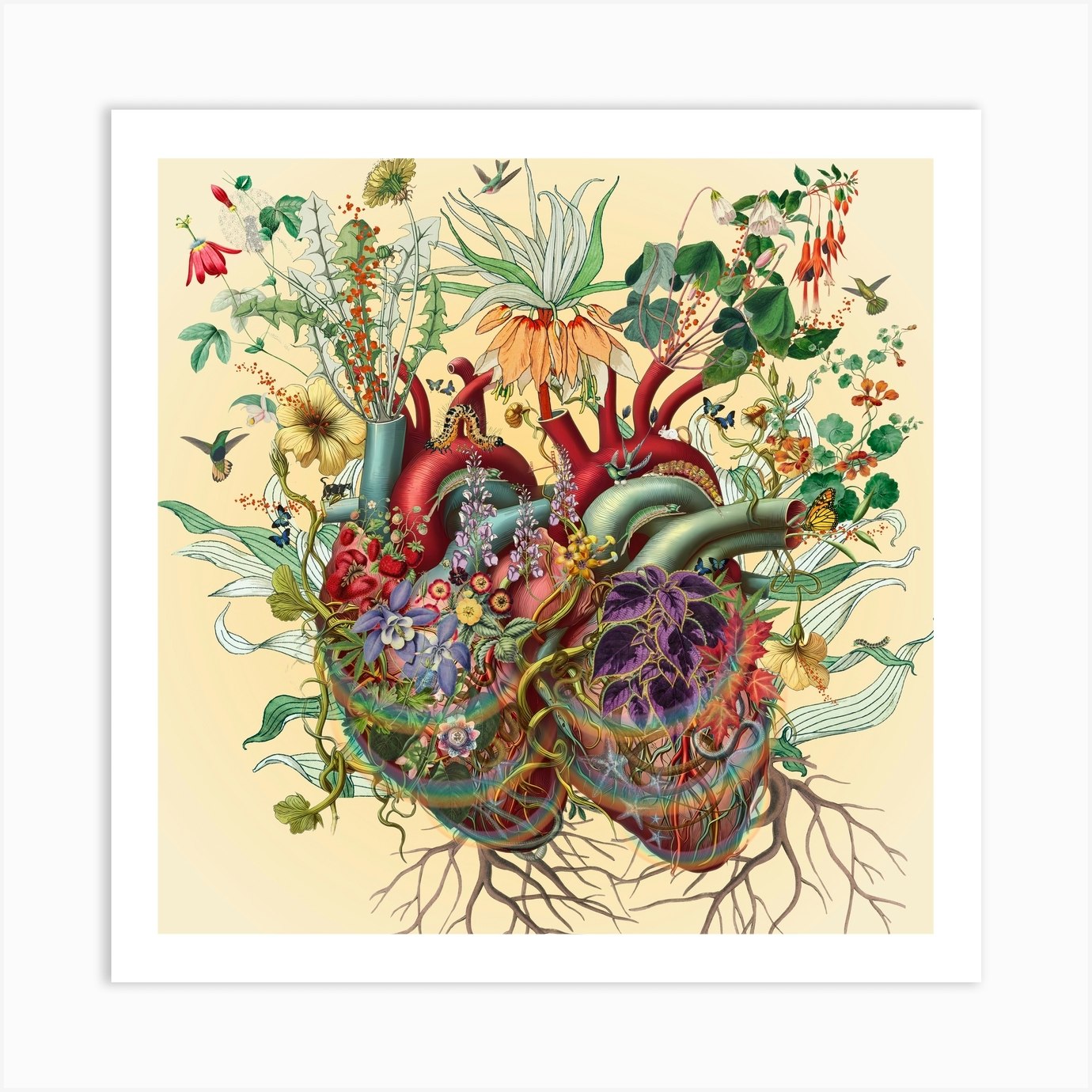 Bedelgeuse - Entwined: Roots of a Bond Art Print by bedelgeuse - Fy