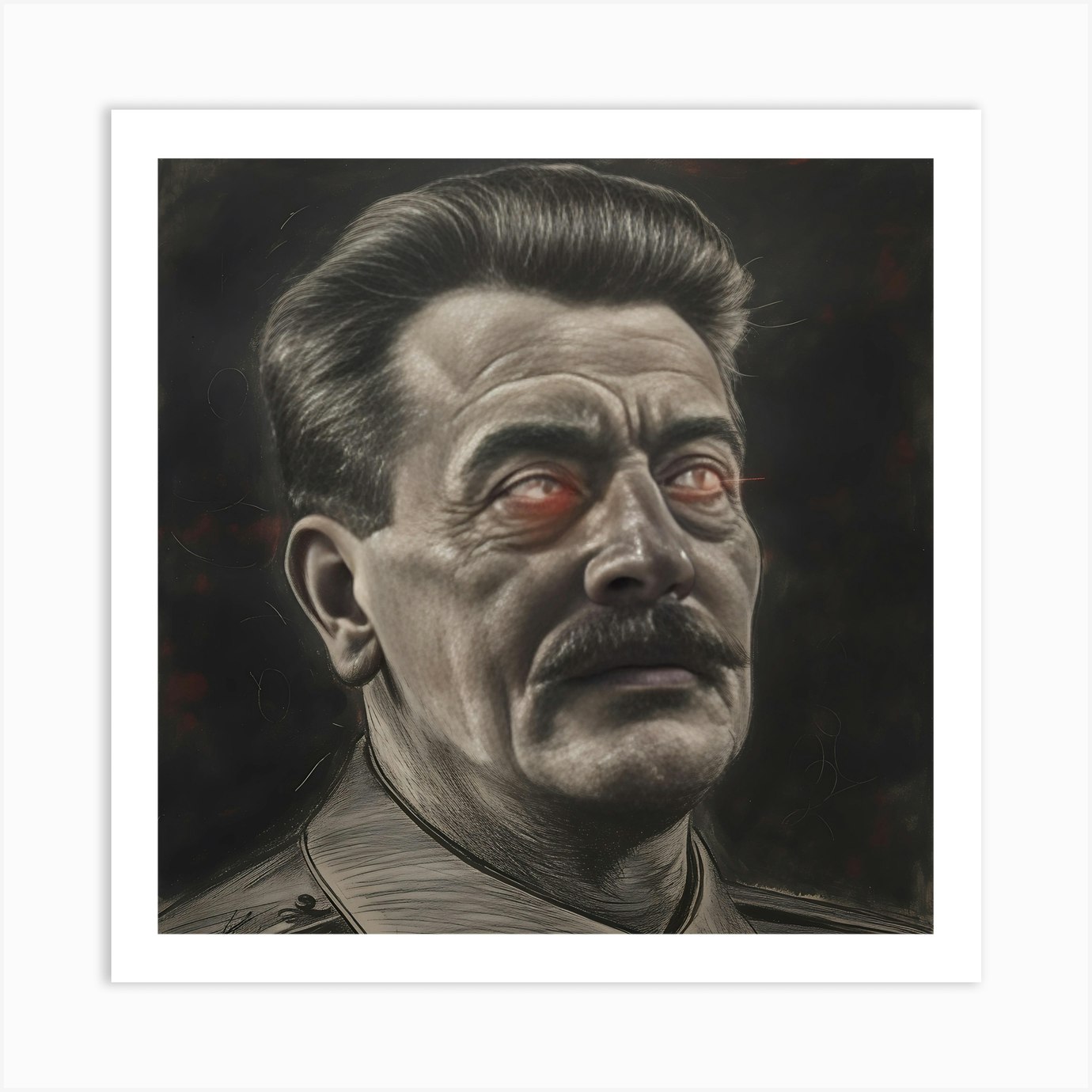 Stalin Art Print by AlexanderKnez97 - Fy