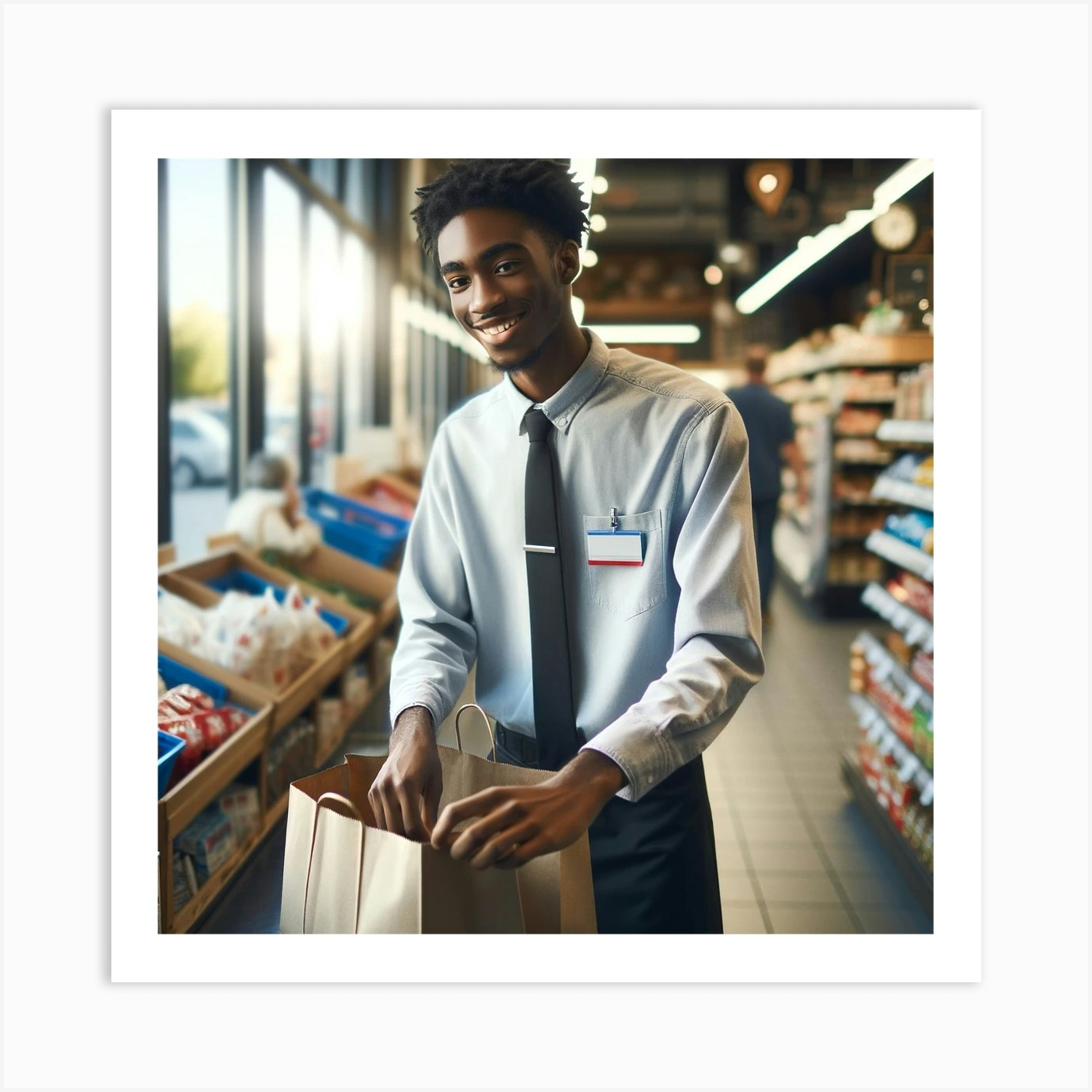 "Dependable" Art Print by R.J. Atkins - Fy