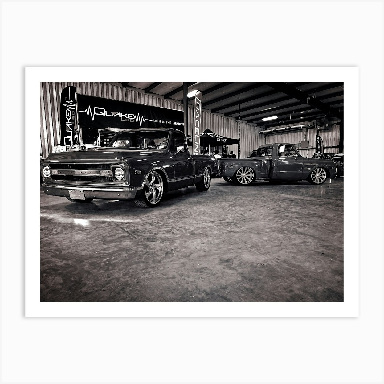 Chevrolet C10 Art Print by Beautiful but Deadly - Fy