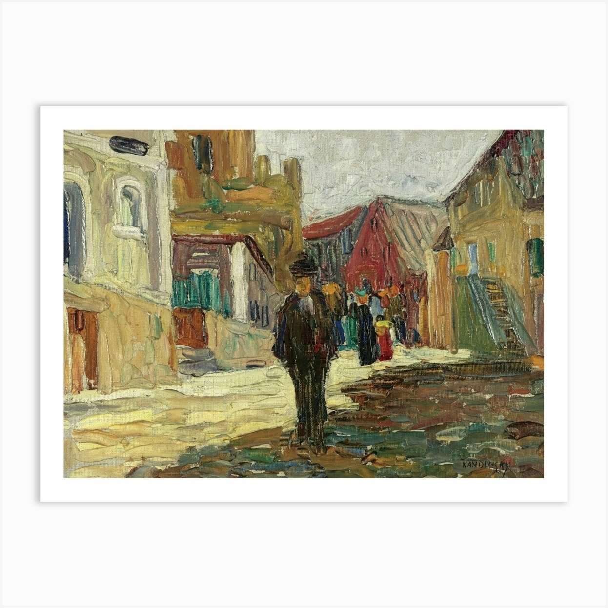 Wassily Kandinsky - Gemälde 1903. Russian Painter, Famous Painter, Famous Artist, Famous ...