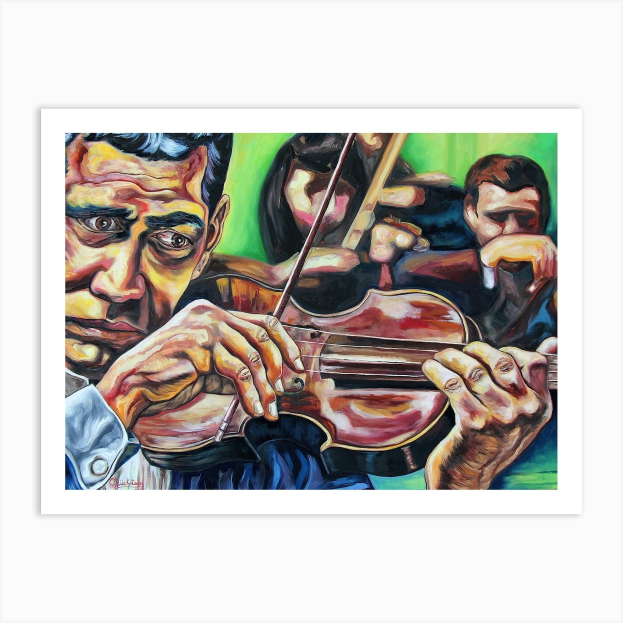 Symphony Orchestra Art Print By Rafael Gluckstern Fy