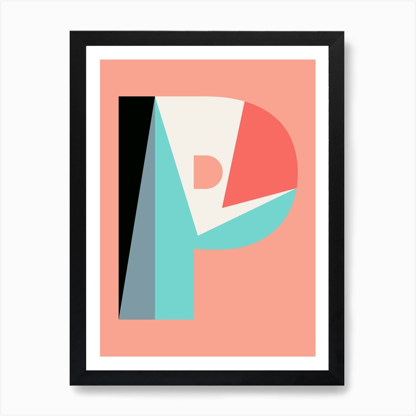 Letter P Art Print by Susana Paz - Fy