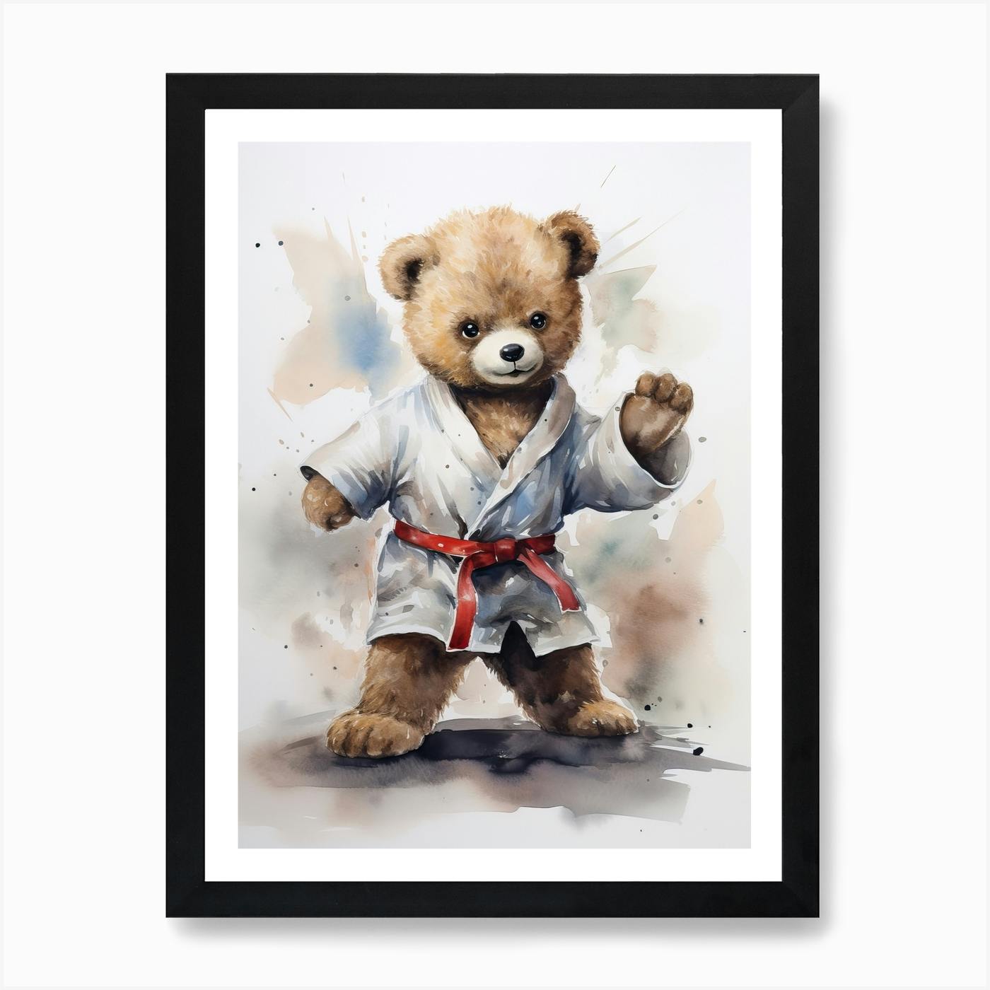 Karate teddy bear store