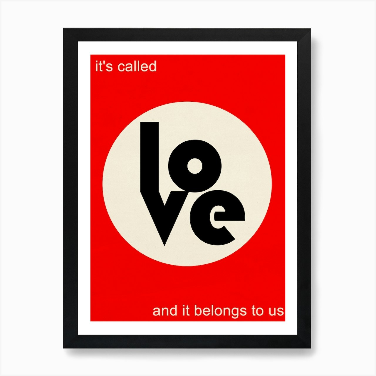 Love Quote Art Prints And Posters By Fy