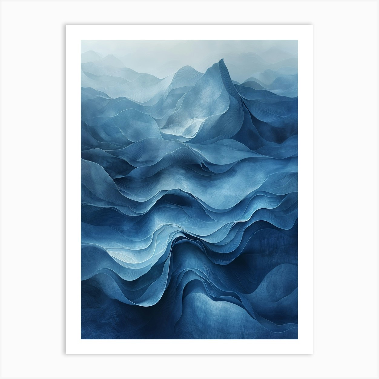 Ocean Waves Art Print by DamianLuna - Fy