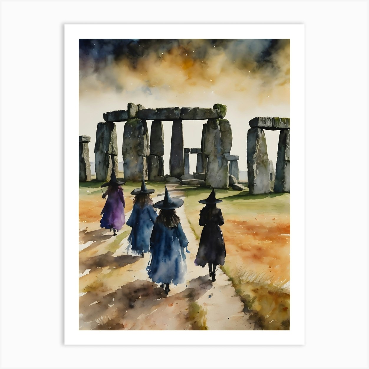 Lets Go ~ Witches Walk to Stonehenge on the Winter Solstice to Watch ...
