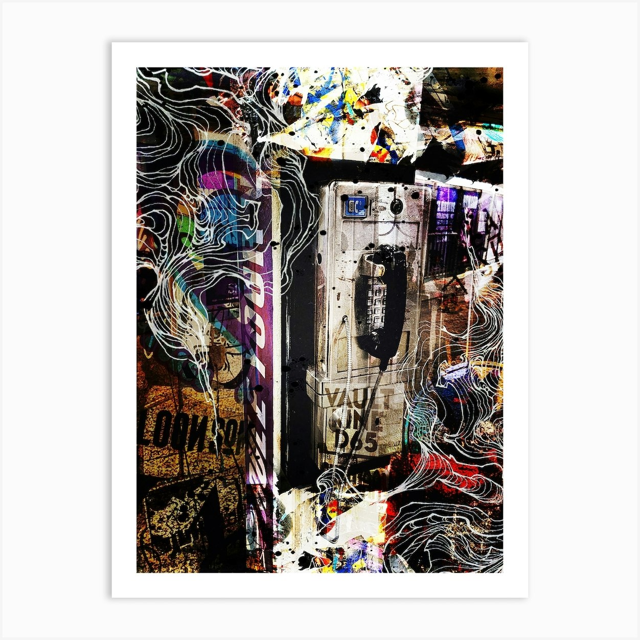 Vault Kine D65 Art Print by Arsenic & Absinthe - Fy