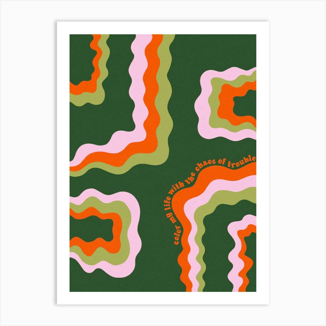 Color My Life Art Print by byemeliep - Fy