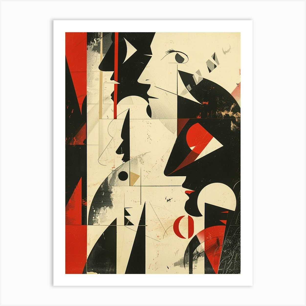 Constructivist Poster00003 Art Print by ArtScape - Fy