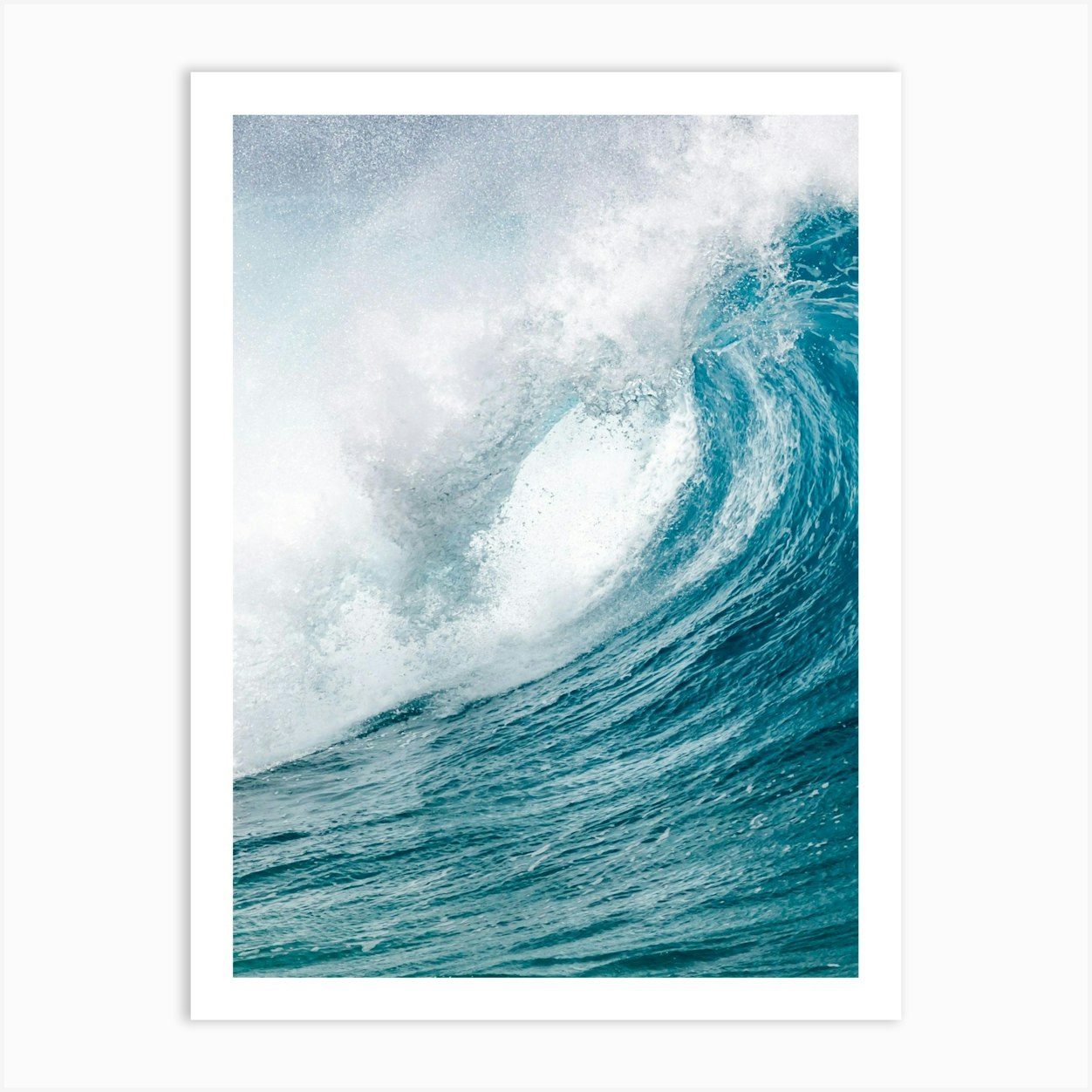 Big Wave Art Print by Murofy - Fy