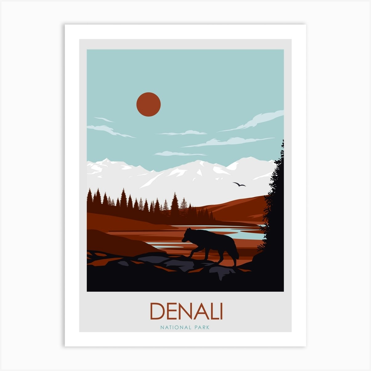 Denali Art Print by Studio Inception - Fy