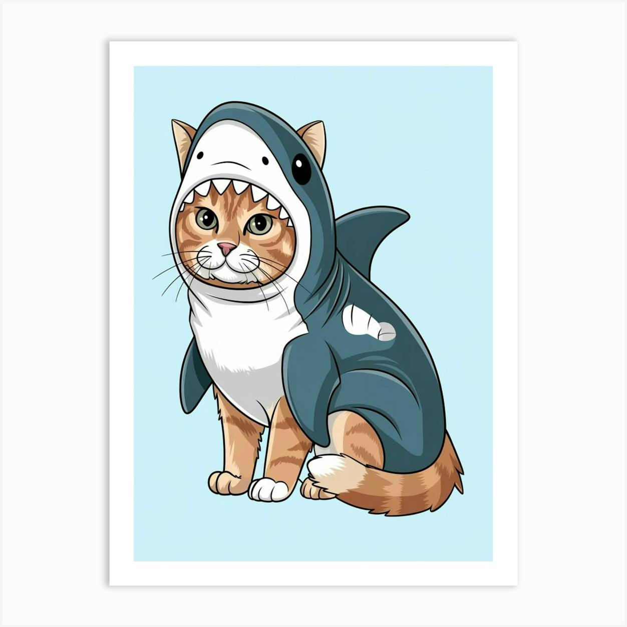 Cat shark costume store
