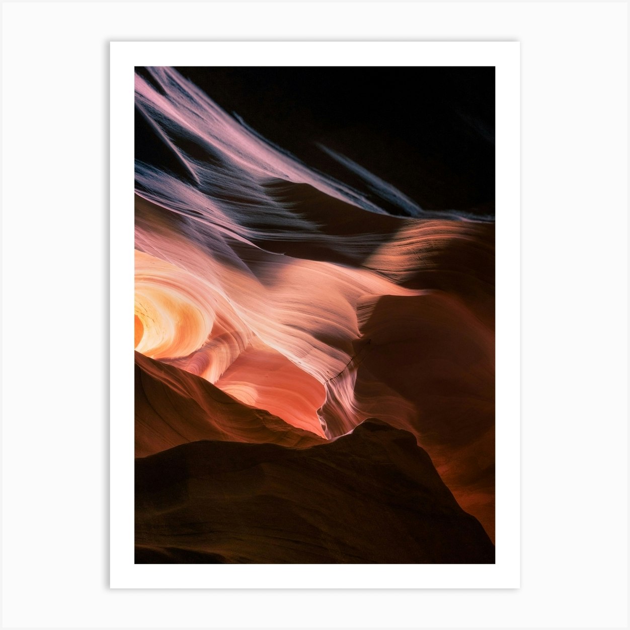 Antelope Canyon 4 Art Print by UpCreative - Fy