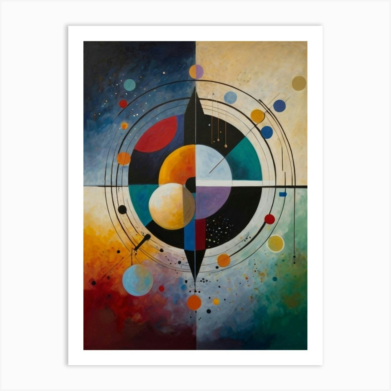 Cosmogony Art Print by Fantasy24 - Fy