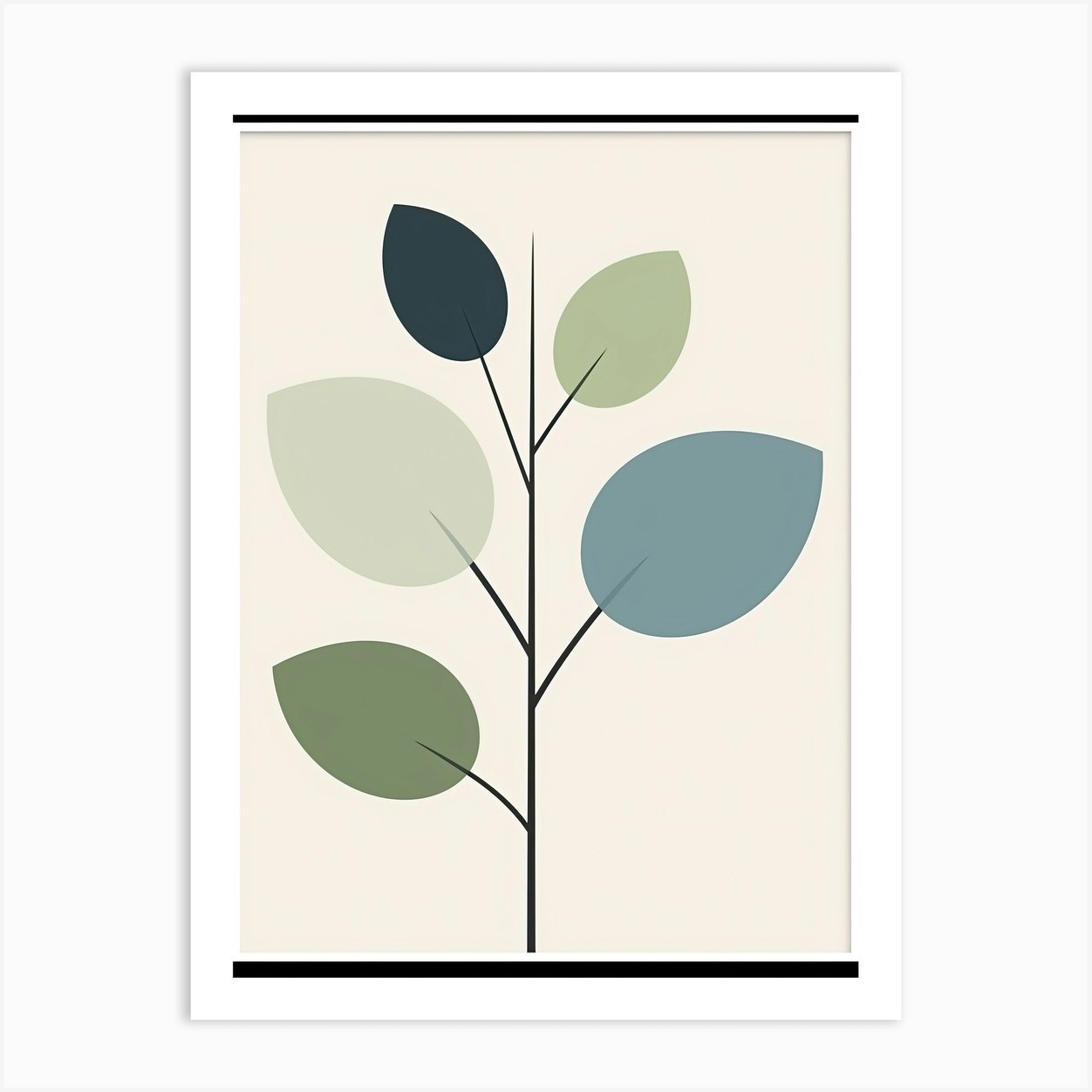 Abstract Lower Minimalism Art Print by Art-Syndicate - Fy