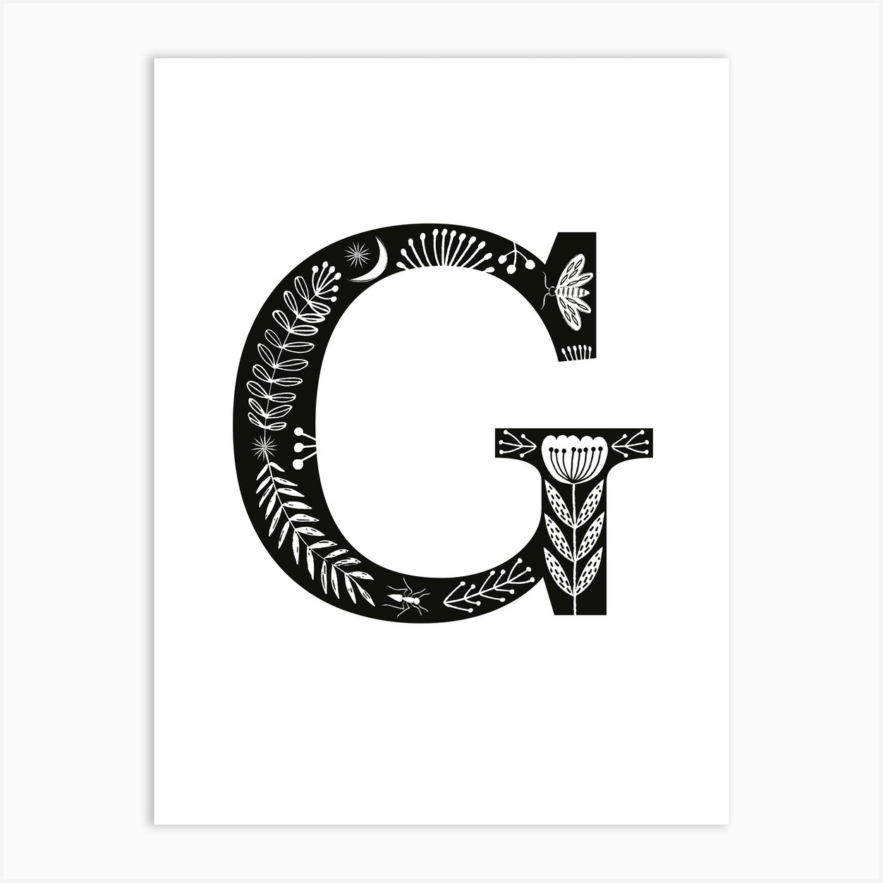 Letter G Art Print By Maggiemagoo Designs Fy letter-g-art-print-by-maggiemagoo-designs-fy