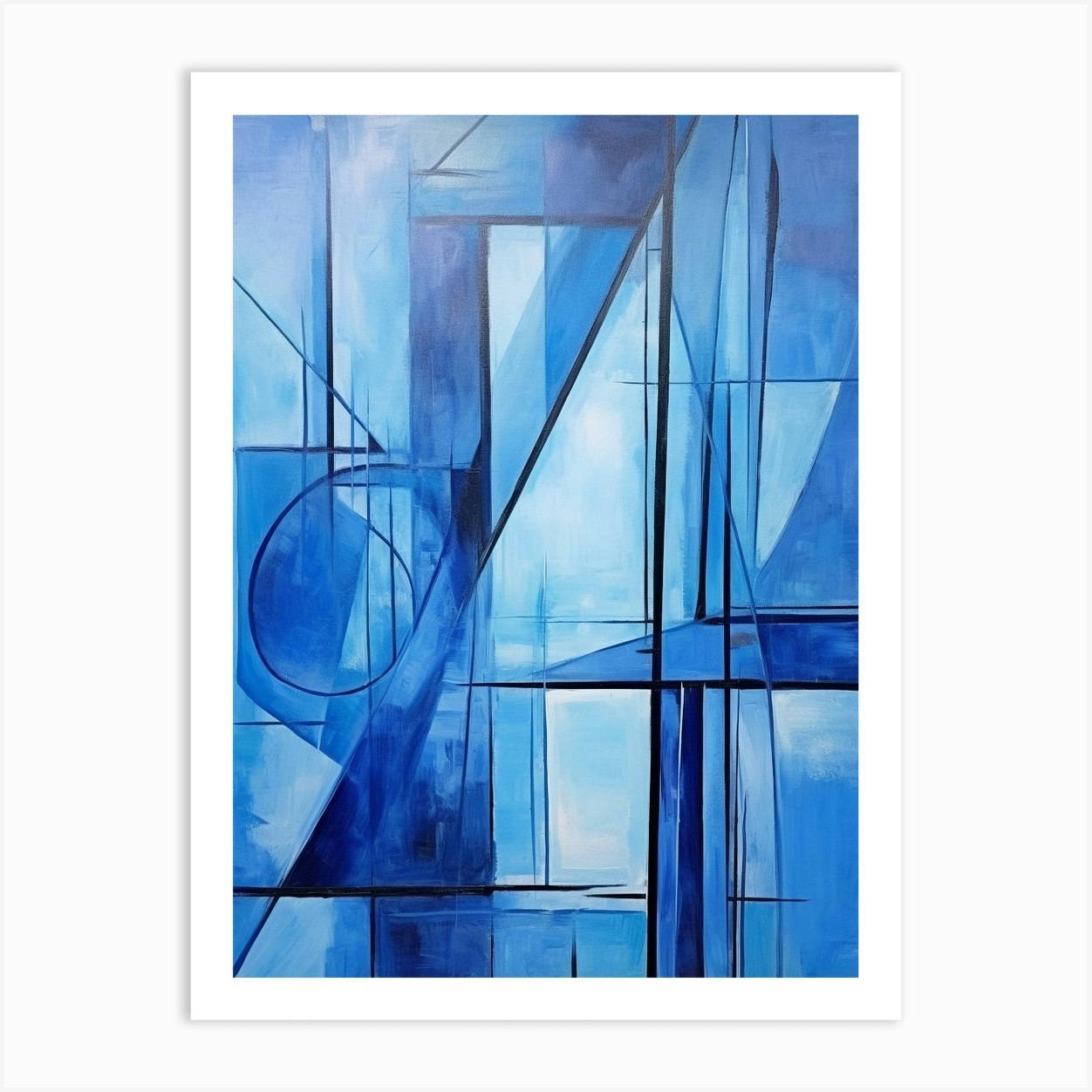 Avant Garde Abstract 7 Art Print by Abstract Art Expressions - Fy