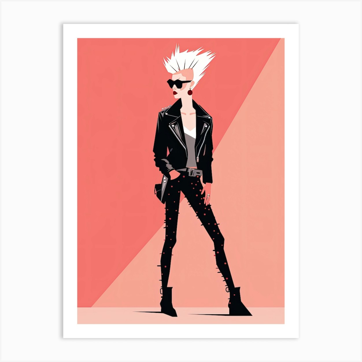 Chic Punk Statements Art Print by Art-Syndicate - Fy