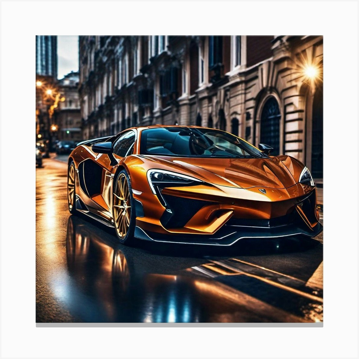 Mclaren 720s 8 Canvas Print by Noctarius - Fy