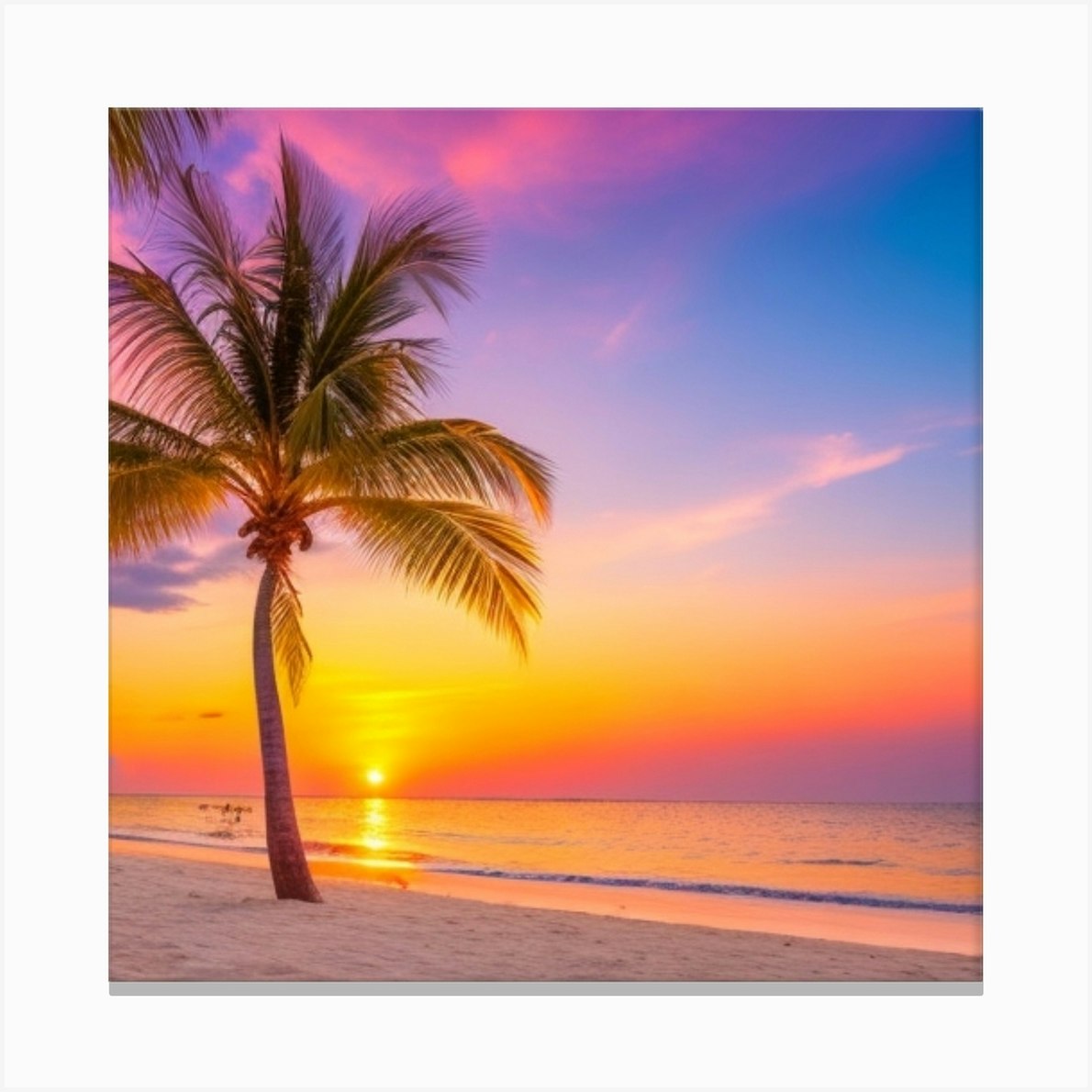 Foggy Mountains in the Morning 5 Canvas Print by Imani Mr. 1988 - Fy